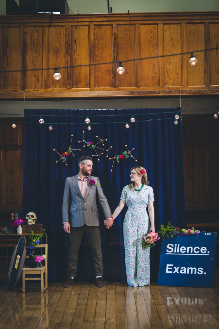 A Geek-Chic Science Wedding ⋆ Unconventional Wedding
