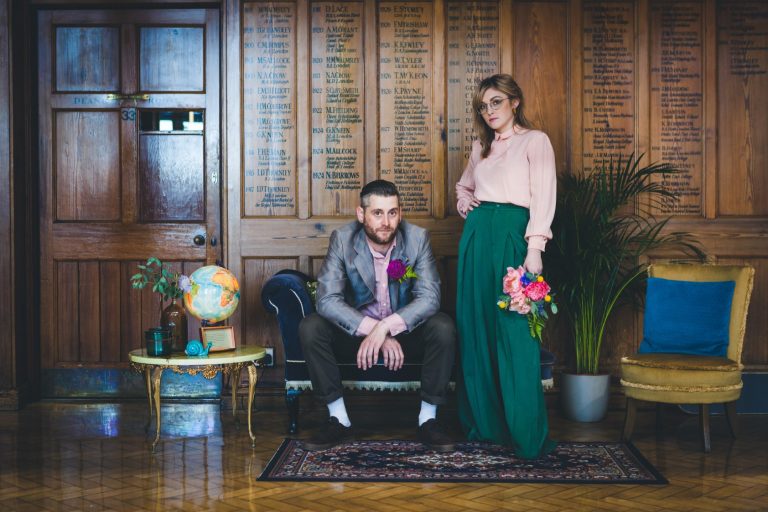 A Geek-Chic Science Wedding ⋆ Unconventional Wedding