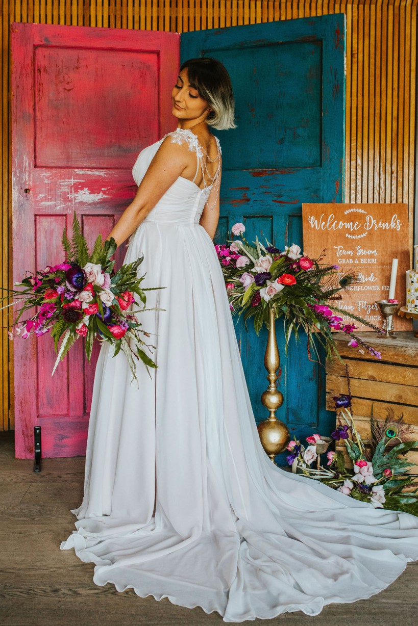 How To Make A Statement With Your Wedding Flowers ⋆ Unconventional Wedding