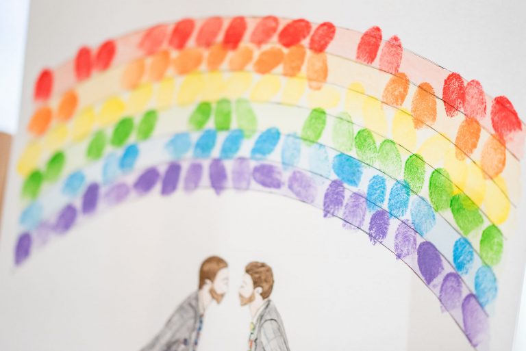 How To Create A Unique Rainbow Wedding ⋆ Unconventional Wedding