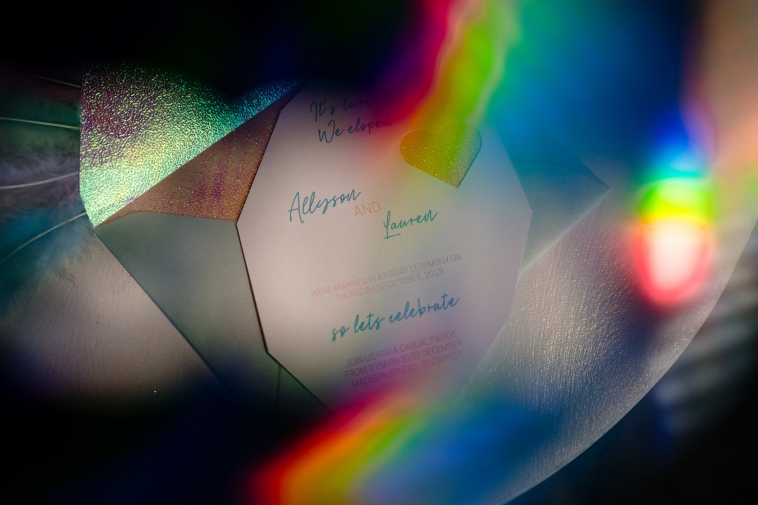 Rainbow Babes- Individual Wedding Inspiration! ⋆ Unconventional Wedding