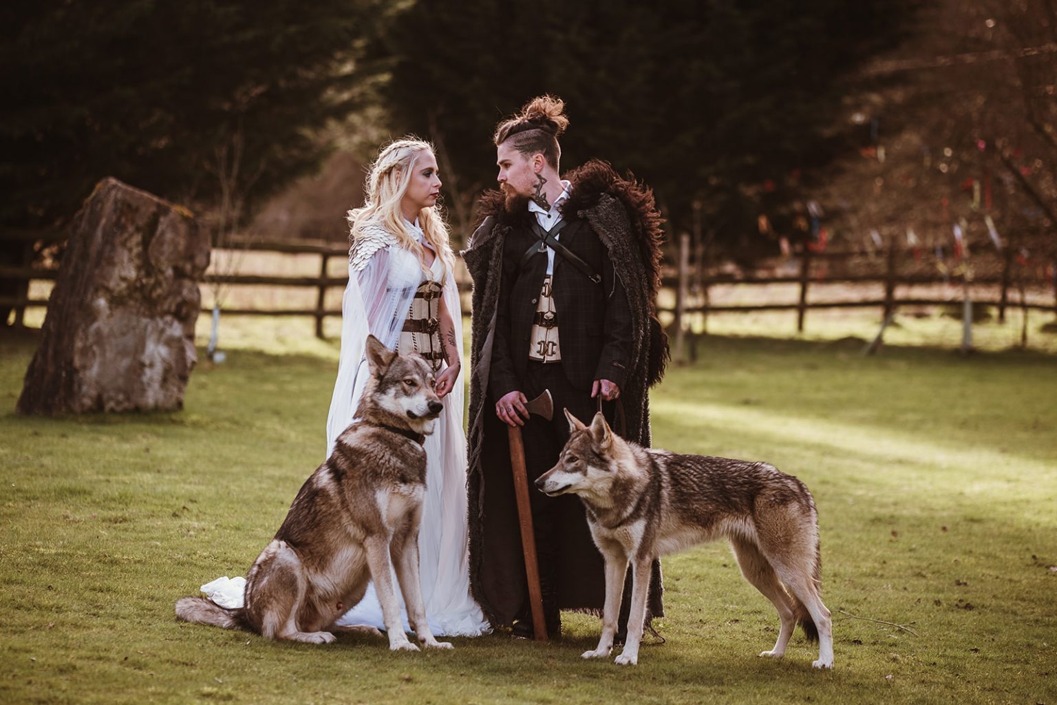 Whimsical & Eccentric Labyrinth Themed Wedding ⋆ Quirky wedding day ⋆