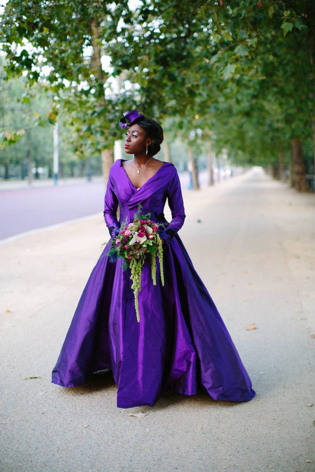 Our Ultimate Guide to Coloured Wedding Dresses ⋆