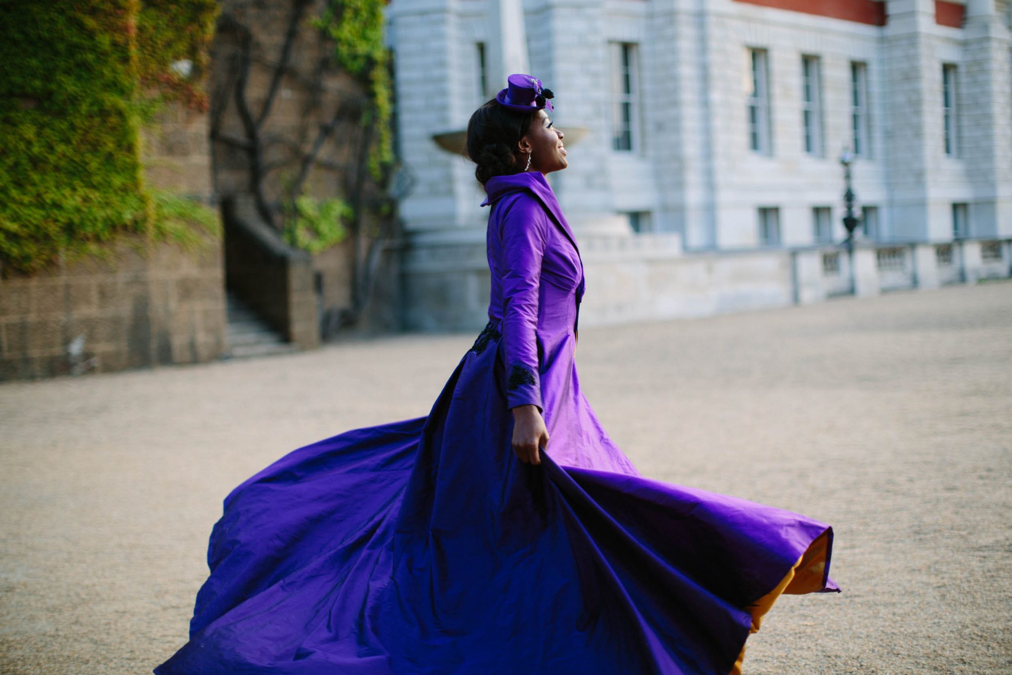 This Purple Wedding Dress is WOW! ⋆ Unconventional Wedding