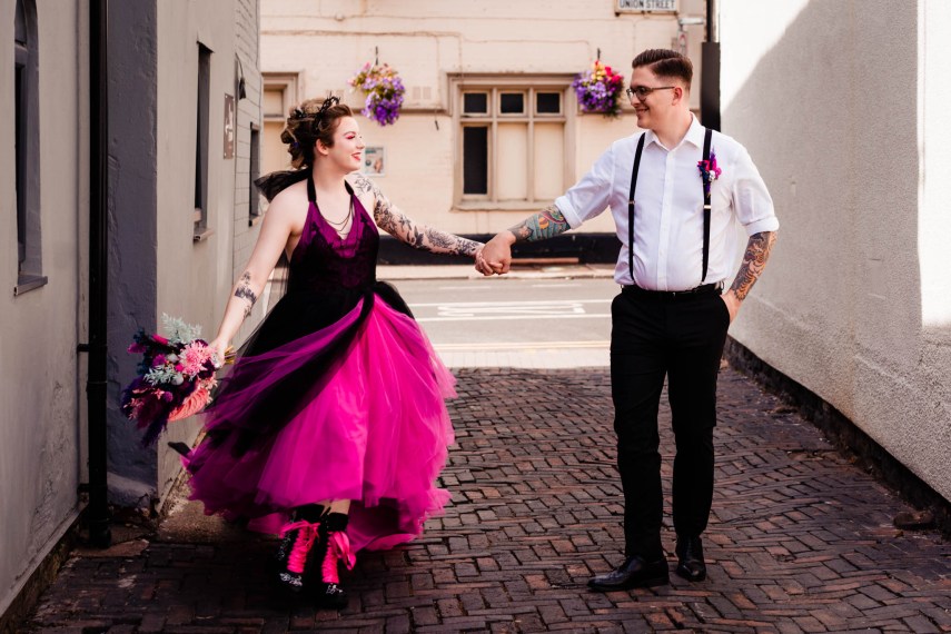 Rock-Themed Wedding at The Shack Revolution, Hereford ⋆