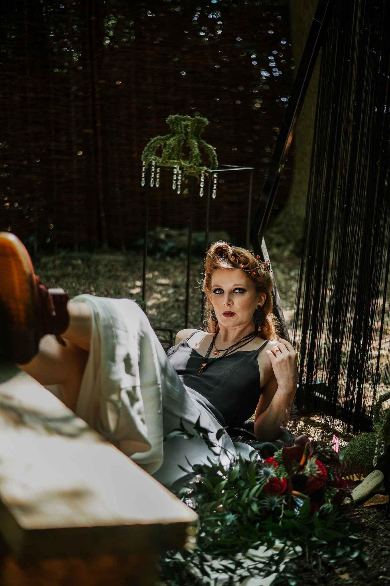 Woodland Gothic Wedding at Upthorpe Wood ⋆ Unconventional Wedding