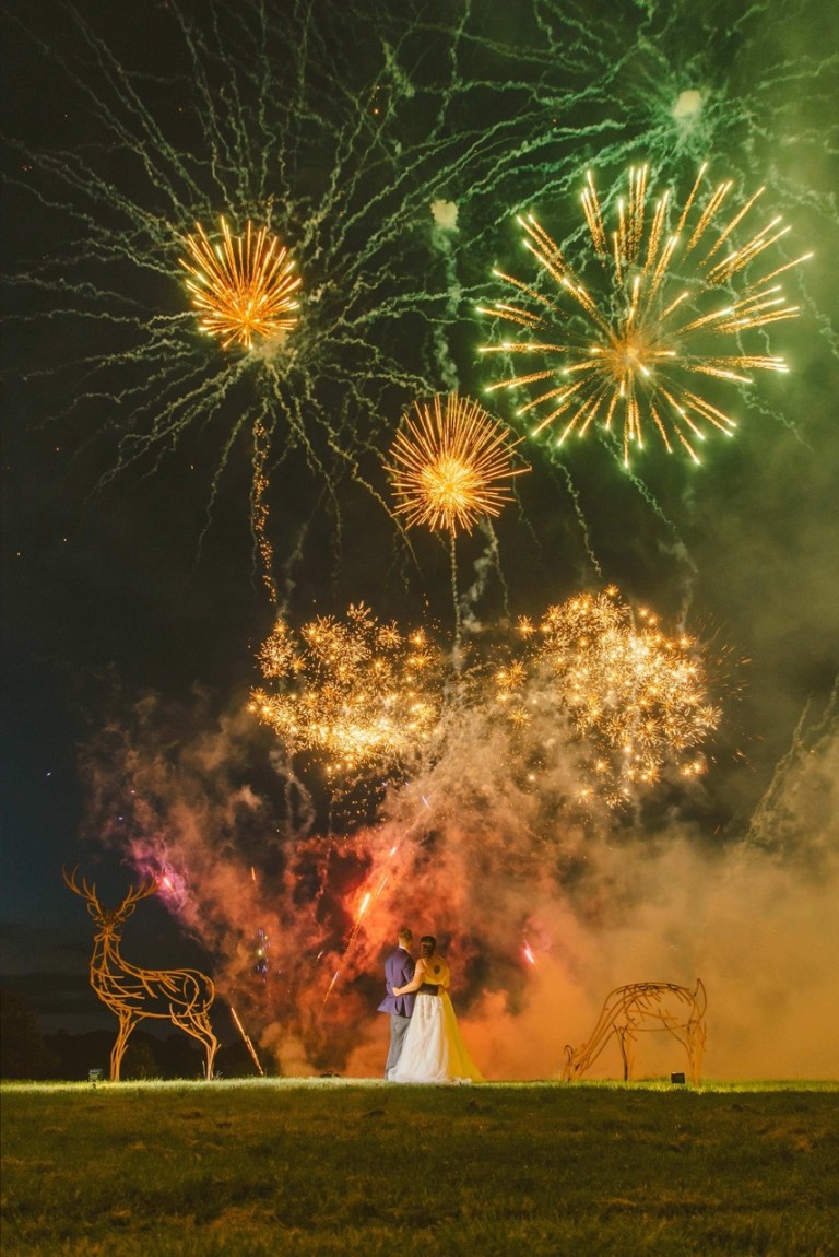 Circus Themed Fireworks Wedding ⋆ Unconventional Wedding