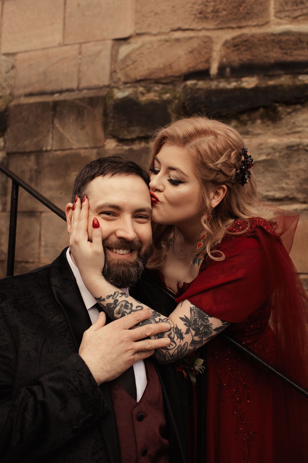 Clare & Rikki’s Pop-Punk Wedding ⋆ Unconventional Wedding