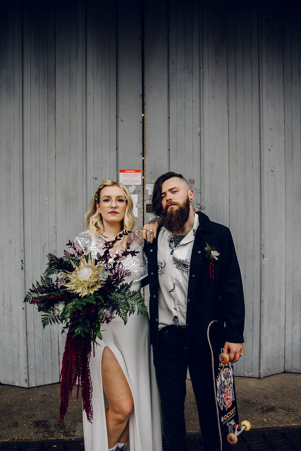 Urban Emo Wedding ⋆ Unconventional Wedding